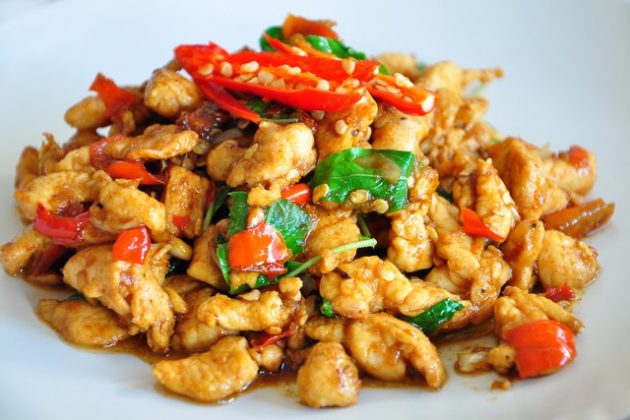 Pad Krapow Gai (Spicy Thai Basil Chicken) - Thai Food - Guide to Thailand